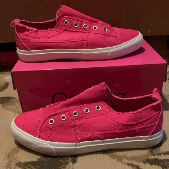 Corkys | Shoes | New Corky Babalu Hot Pink Sneakers | Poshmark